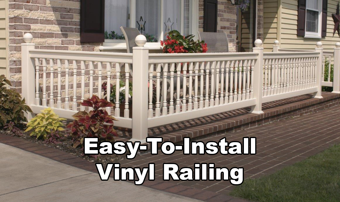 Easy-To-Intall Vinyl Railing Kits | Includes FREE Shipping