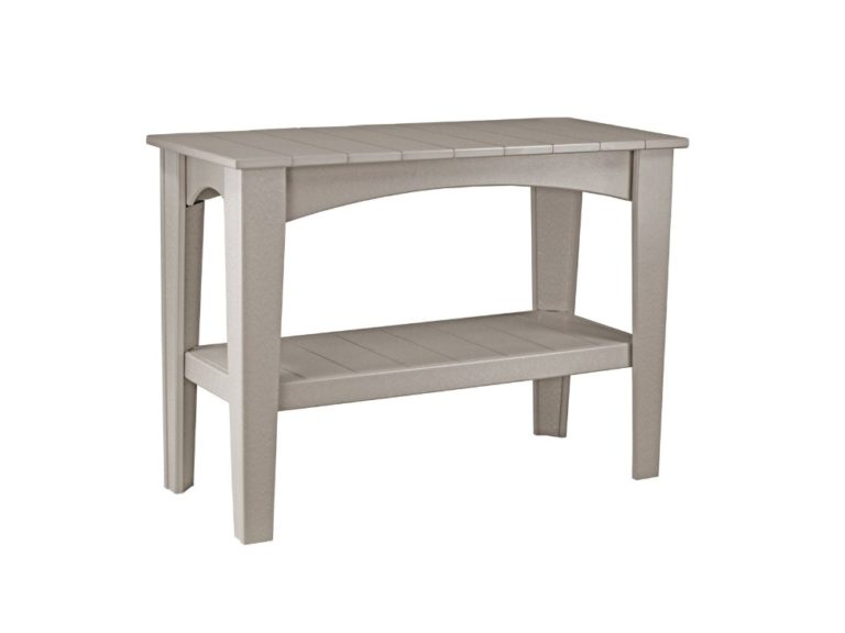 LuxCraft Island Buffet Table - Creekside Vinyl